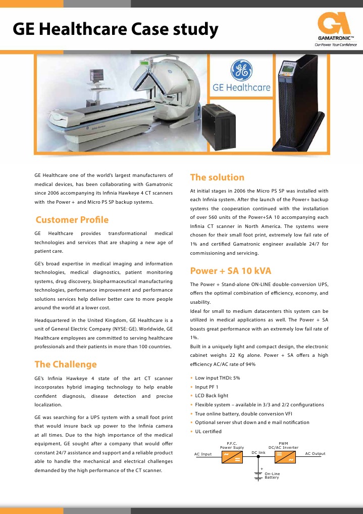 GE Healthcare Case Study: The Solution | PDF | General Electric | Image ...