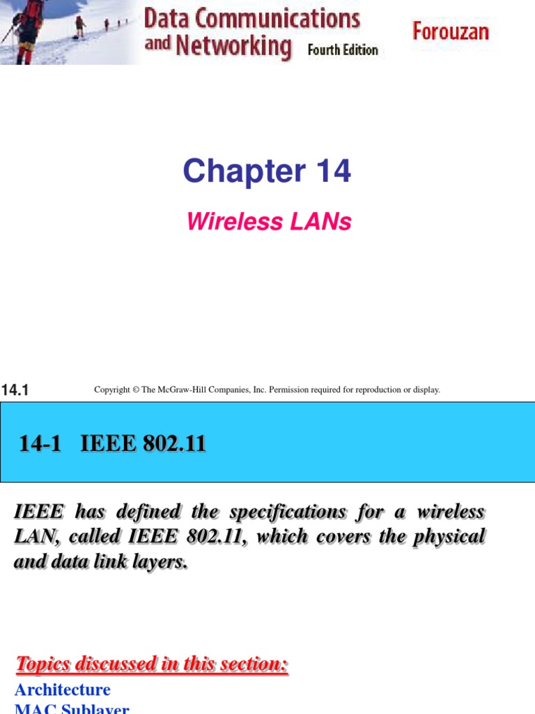 ch14-SLIDE - (2) Data Communications and Networking by Behrouz A.Forouzan | PDF
