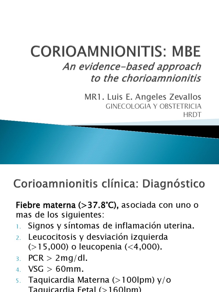 CORIOAMNIONITIS