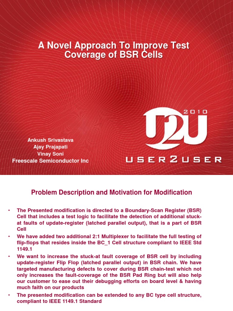 Enhancing BSR Cell Fault Coverage | PDF | Electronic Circuits ...