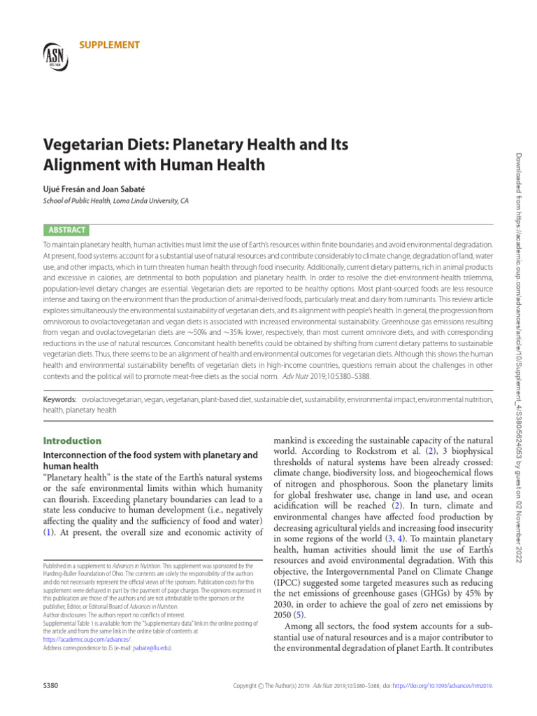 Nutrition Case Study | PDF