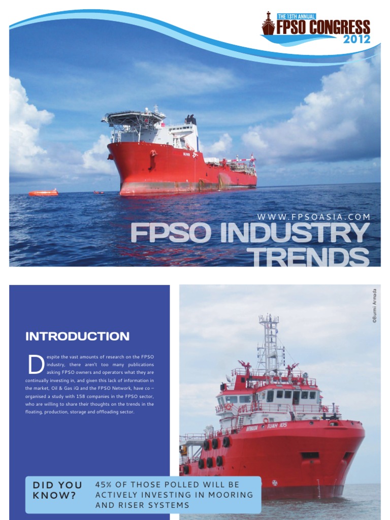 FPSO Industry Trends 20121 | PDF | Economic Growth | Natural Gas