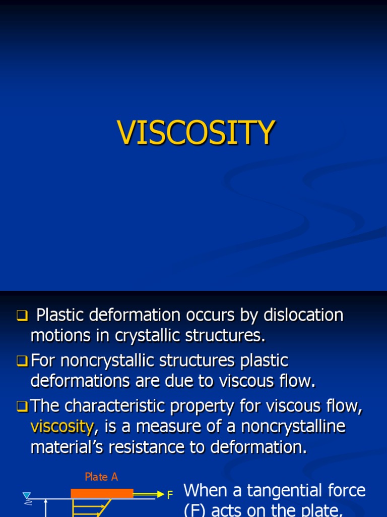 15 Viscoelasticity | PDF | Viscoelasticity | Viscosity