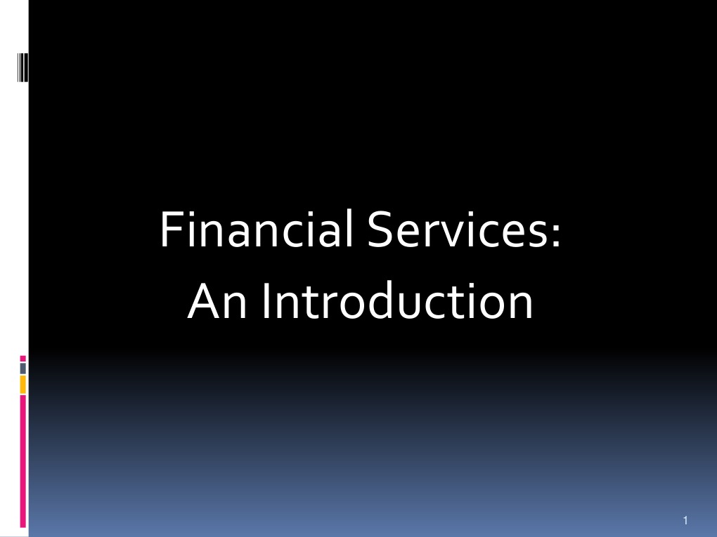 Financial Service | PDF | Financial Services | Factoring (Finance)