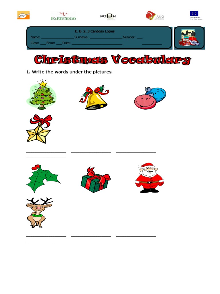 Christmas Tree Activity Worksheet | PDF
