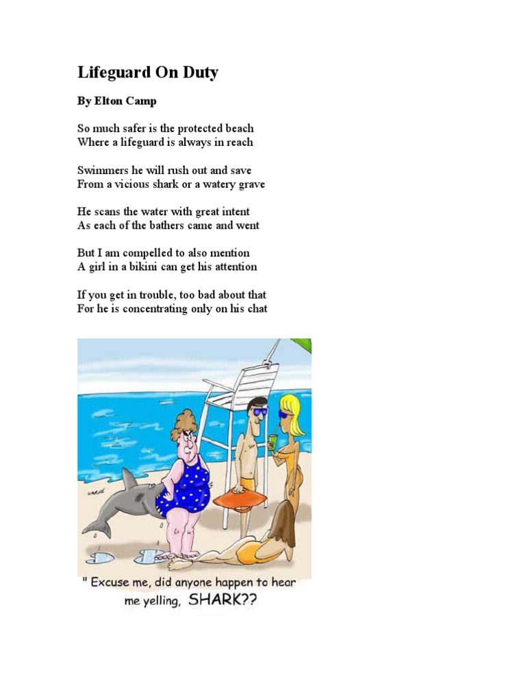 Lifeguard On Duty | PDF