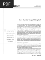 Google Effects on Memory | PDF | Science