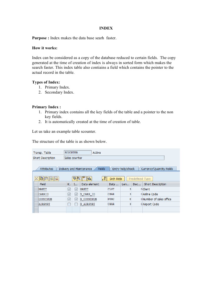 Index Purpose: Index Makes The Data Base Searh Faster. How It Works | Download Free PDF ...