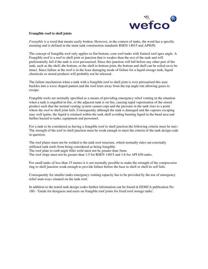 Frangible Roof To Shell Joints | Download Free PDF | Shell (Projectile ...