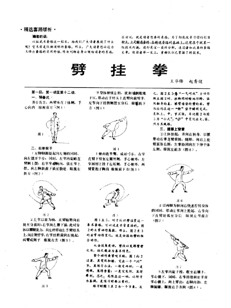 Piguaquan Taolu Heji - Hao Hongchang, Wang Huafeng | PDF