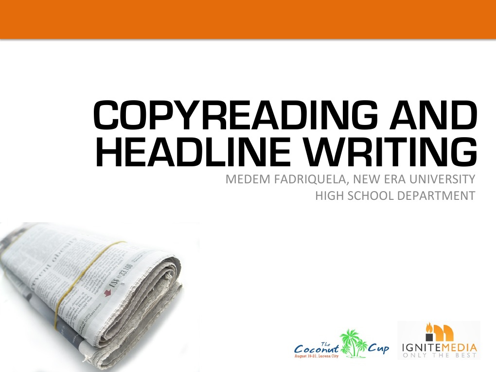 Copy Reading and Headline Writing | PDF | Grammatical Tense | Verb