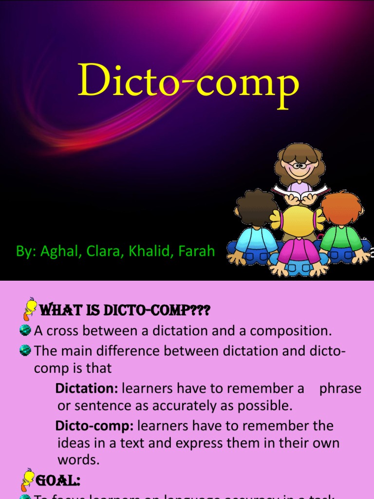 Dicto Comp | PDF | Sentence (Linguistics) | Educational Psychology