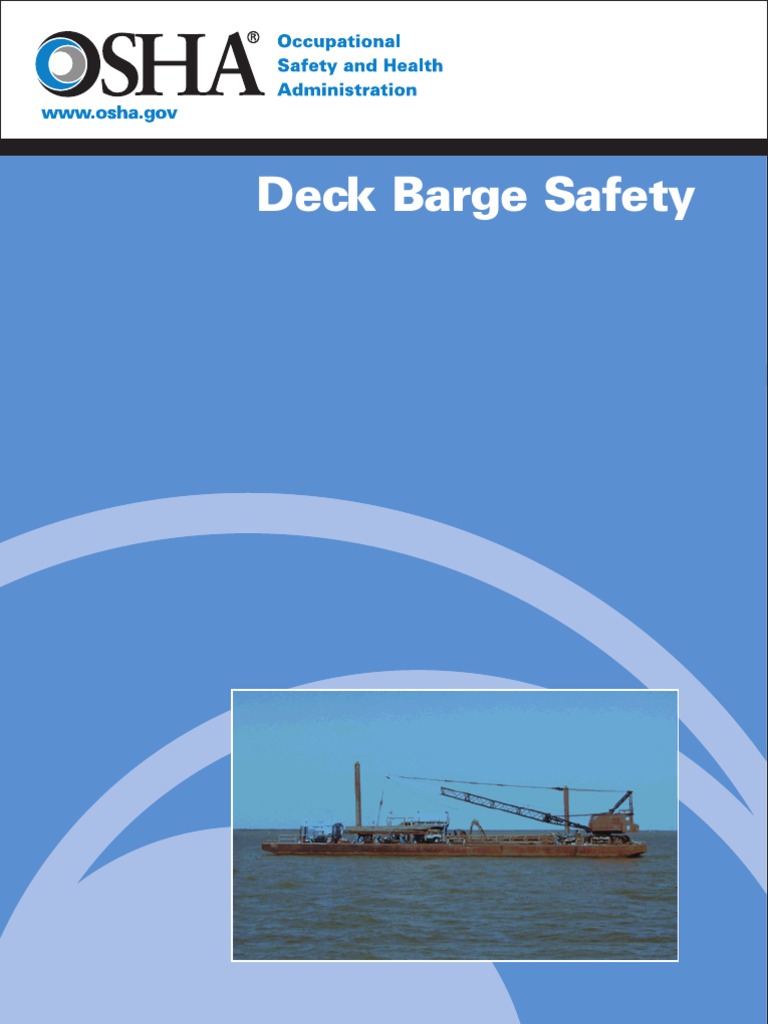 3358deck Barge Safety | PDF | Occupational Safety And Health ...