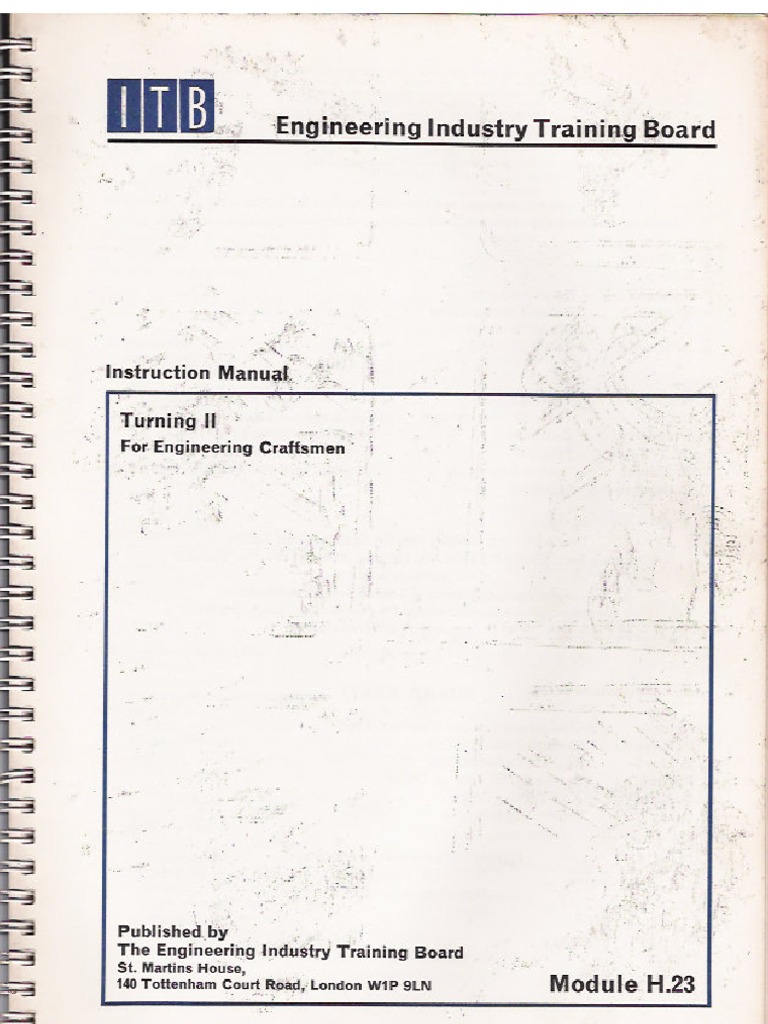 Engineering - Metalworking - Lathe - Turning II - EITB Instruction ...