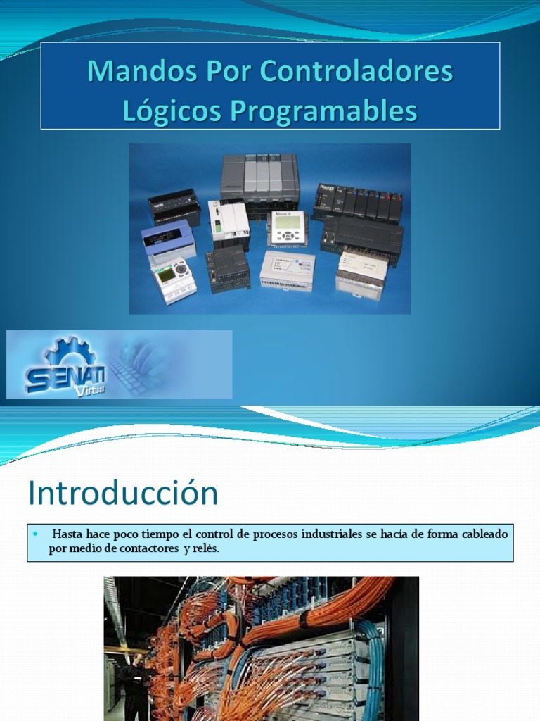 Mandos Por Controladores Lógicos Programables | PDF | Controlador ...
