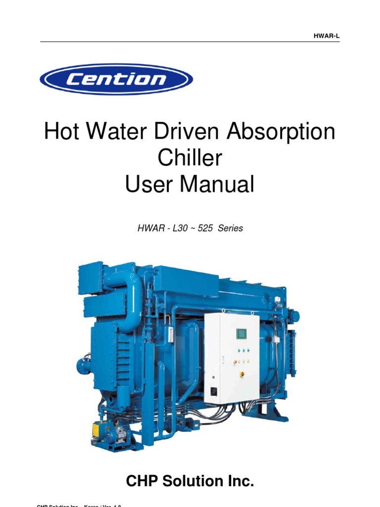 Centon Manual | PDF | Refrigeration | Air Conditioning