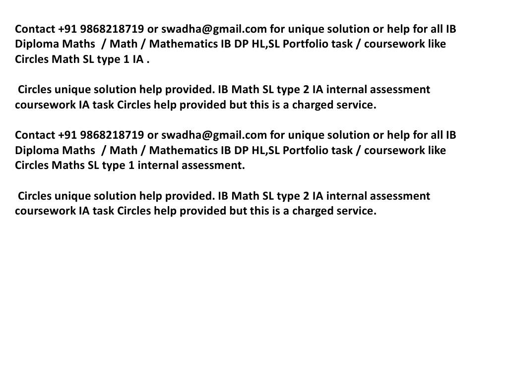 IB Math SL IA Support Services | PDF | Statistics Of Education ...