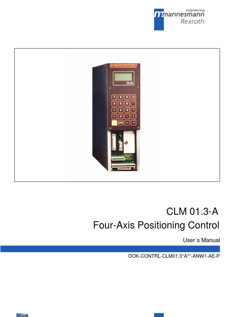 Clm01.3a Anw1 | PDF | Programmable Logic Controller | Amplifier