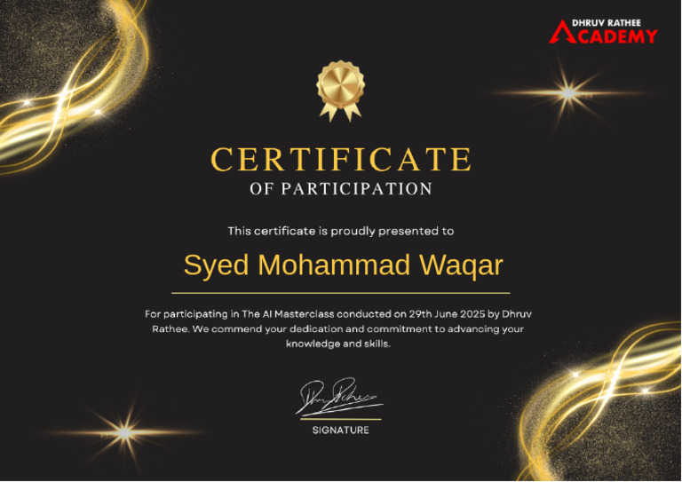Certificate | PDF