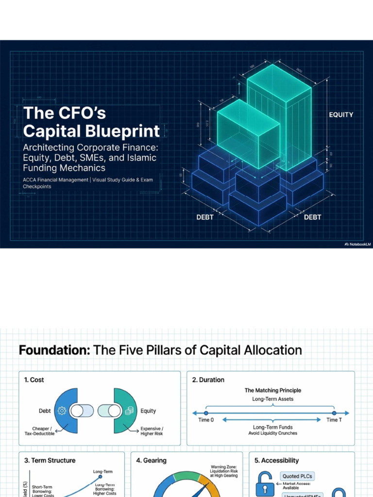 Corporate Finance Blueprint | PDF