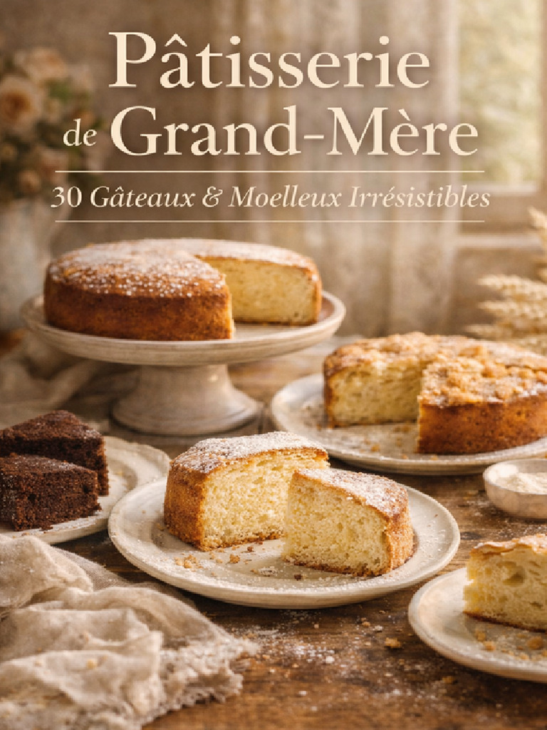 Pâtisserie de Grand-Mère 30 Gâteaux & Moelleux Irrésistibles | PDF