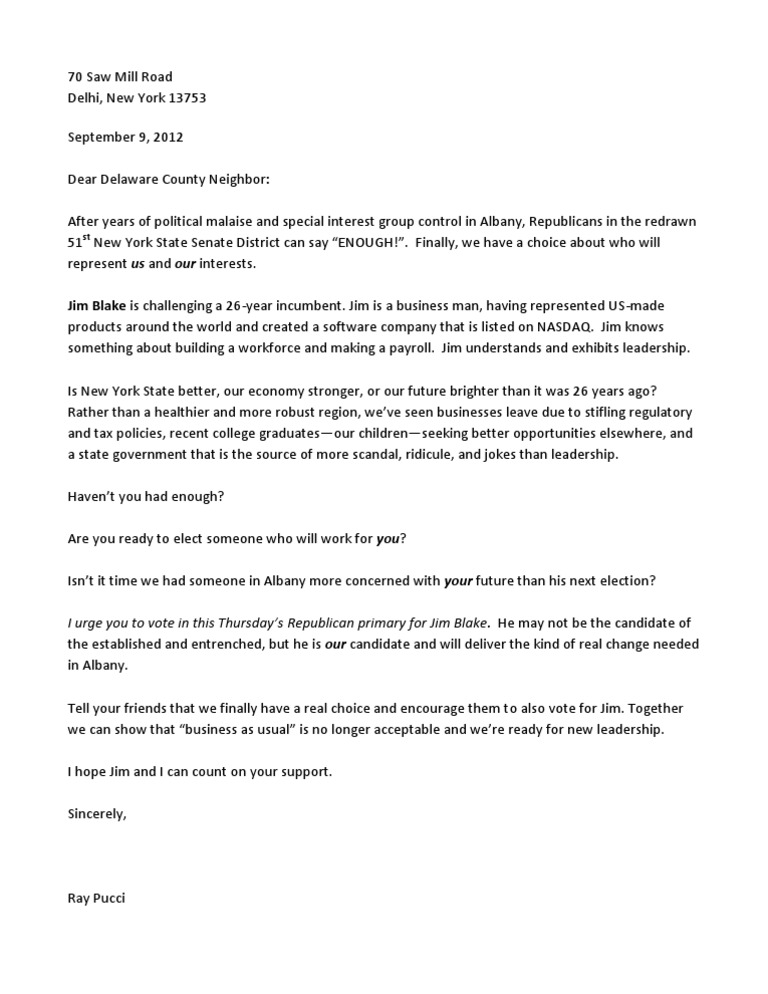 Blake Letter | PDF