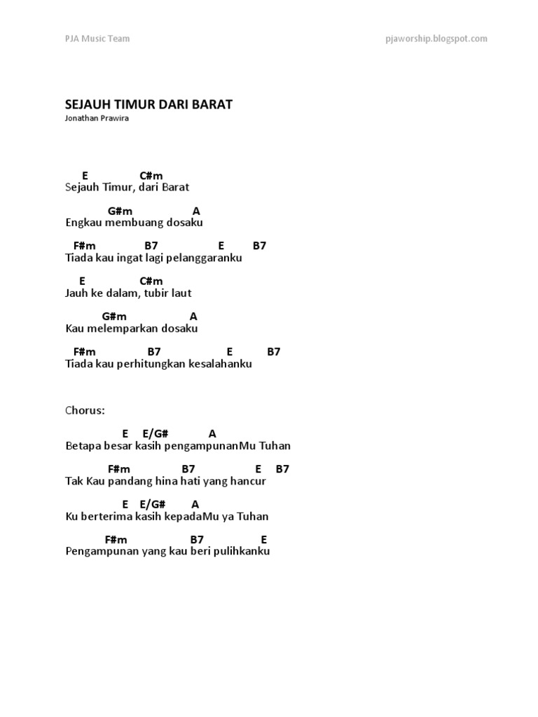 Sejauh Timur Dari Barat | PDF