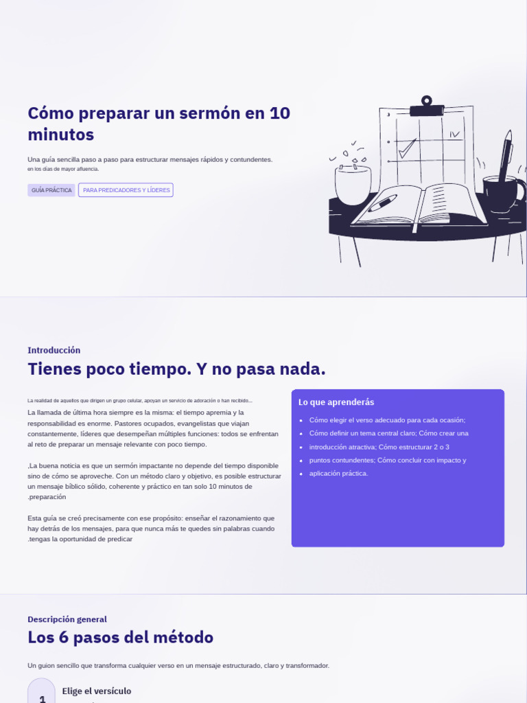 Como Preparar Un Sermon.pdf | PDF | Sermón | Biblia