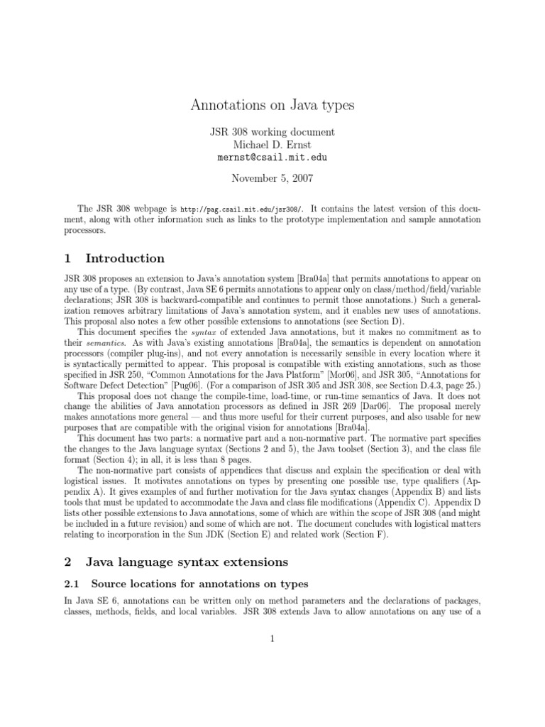 Annotations 1 0 Edr Spec Pdf Parameter Computer Programming Method Computer Programming