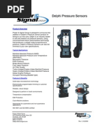 Bosch HFM Air Mass Sensor Specifications | PDF | Electrical Connector ...