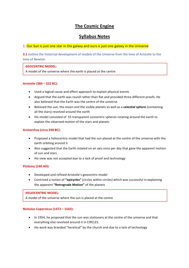 The Cosmic Engine | PDF | Heliocentrism | Orbit