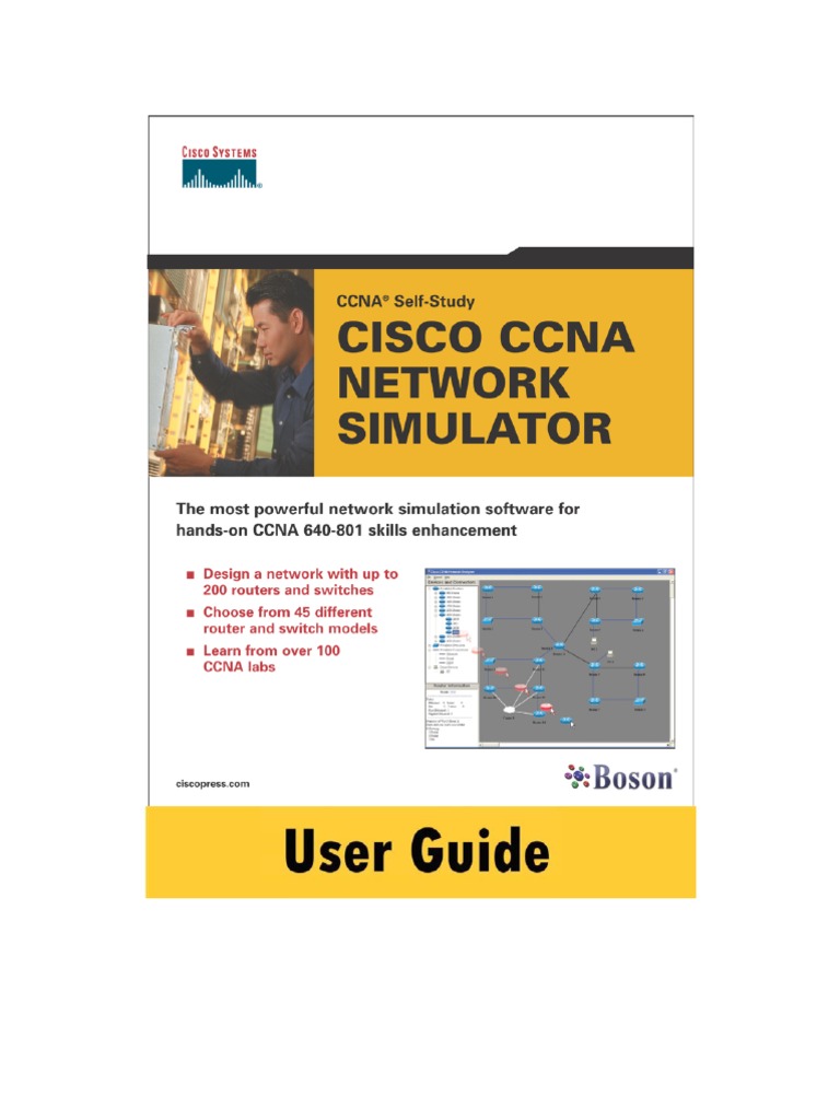Network Simulator | Download Free PDF | Cisco Certifications | Menu ...