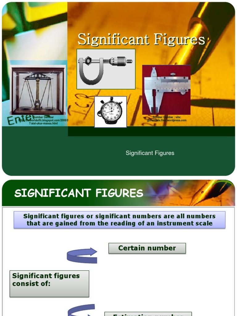 Significant Figures Guide | PDF | Significant Figures | Lexicology