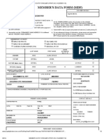 Sample BDO Form Filled Up | PDF