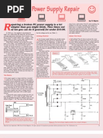 PC Power Supply Repair Guide | PDF | Rectifier | Power Supply