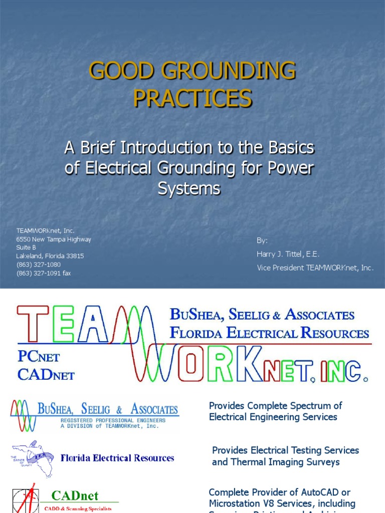 Good Grounding Practices: A Brief Introduction To The Basics of ...