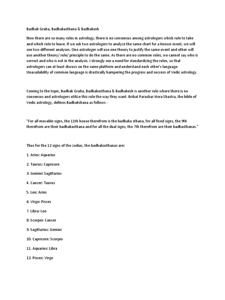Badhak Graha | PDF | Star Symbols | Ancient Astronomy
