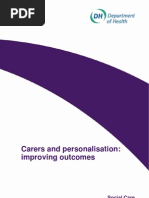 Features of Personalisation in Care | PDF | Social Work