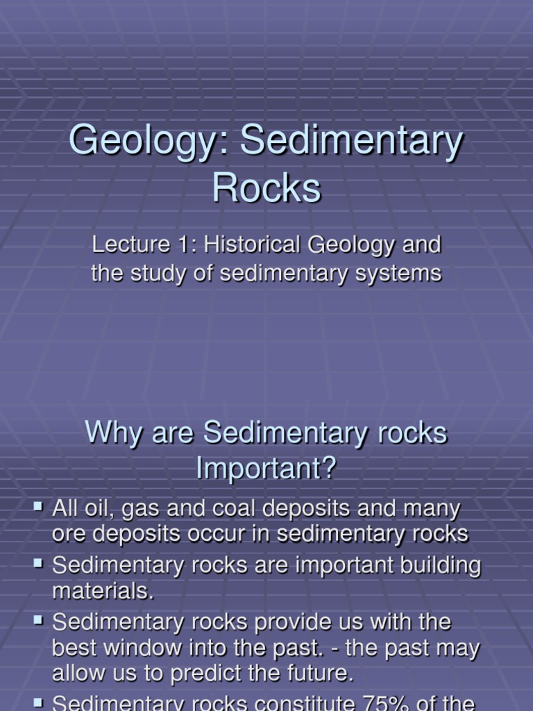 Understanding Sedimentary Rocks and History | PDF | Sedimentary Rock ...