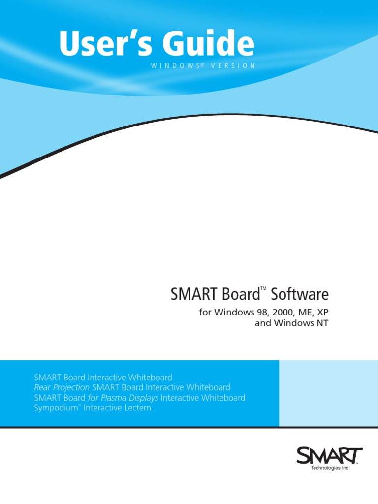Smart Board User Guide | PDF | Computer Keyboard | Icon (Computing)