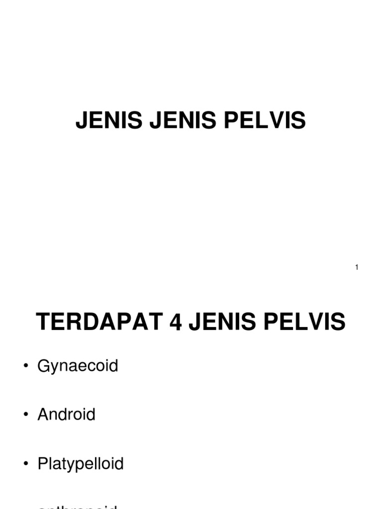 A& P - Types of Pelvis | PDF