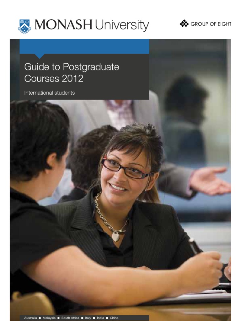 Monash Brochure | PDF | Academic Degree | Postgraduate Education