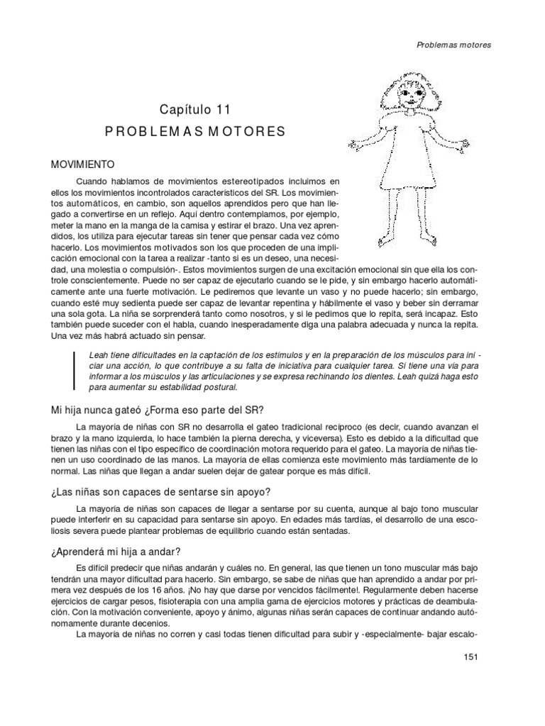 Manual Del Sindrome de Rett | PDF | Escoliosis | Músculo