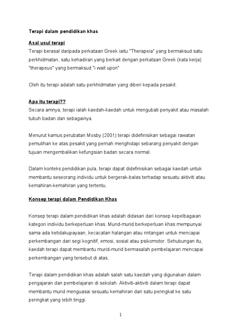 Apa Itu Terapi Herba | PDF