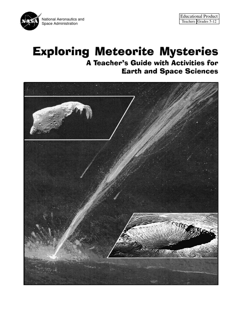 Meteorite Teachers Guide | PDF | Meteorite | Impact Crater