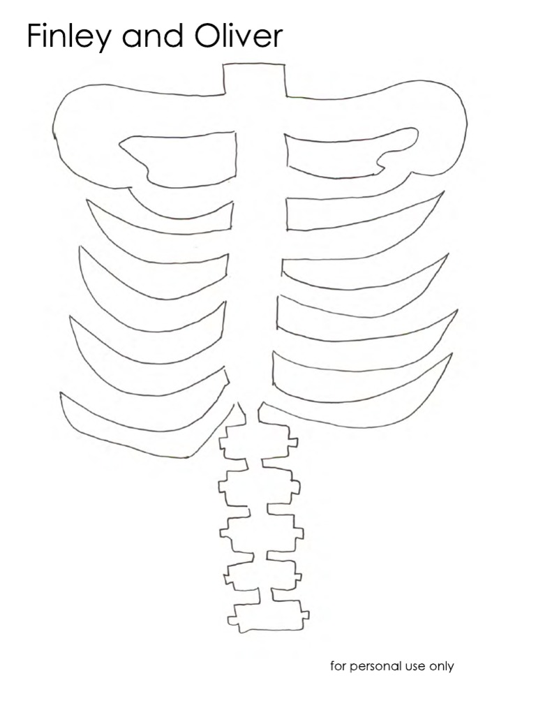 Skeleton Costume Template | PDF