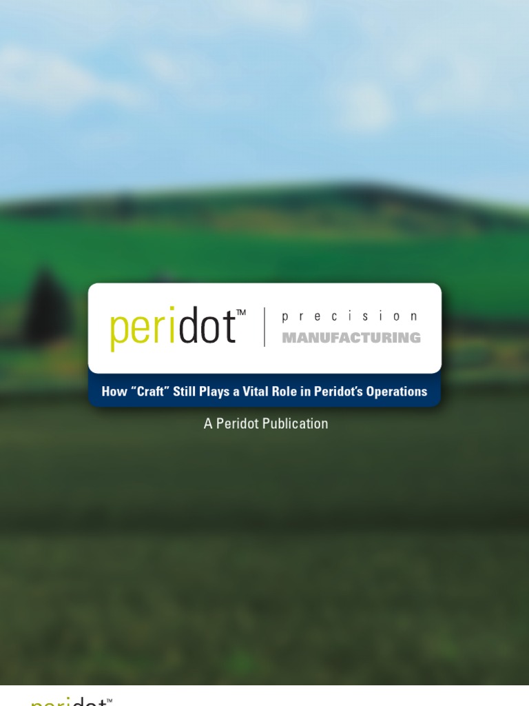The Role of Craft in Peridot's Success | PDF | Venture Capital ...