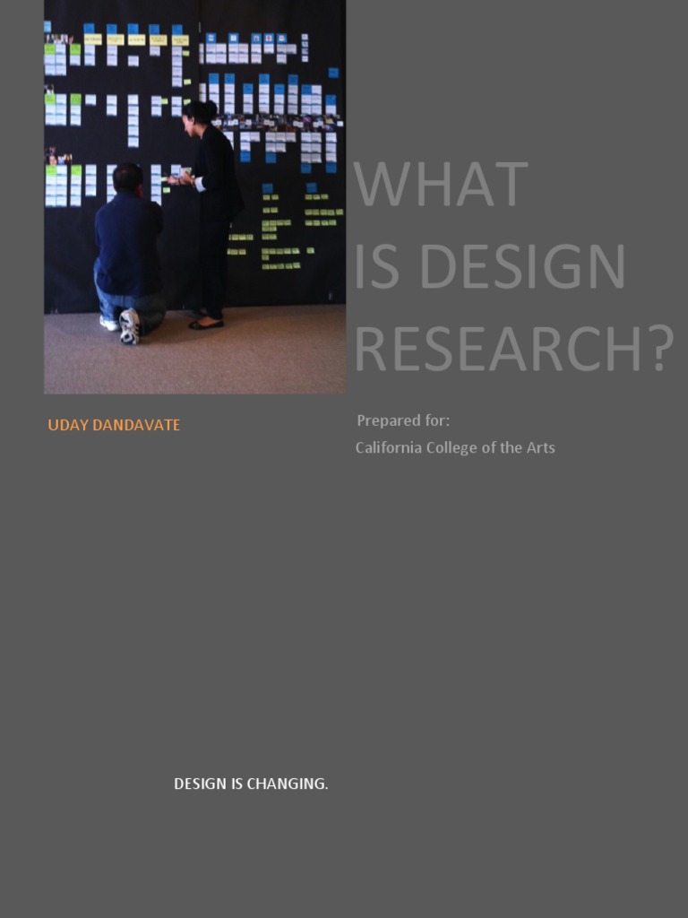 What Is Design Research? | PDF | Insight | Computing