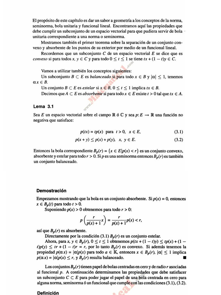 Conjuntos Convexos | PDF | Conjunto convexo | Conjunto (Matemáticas)