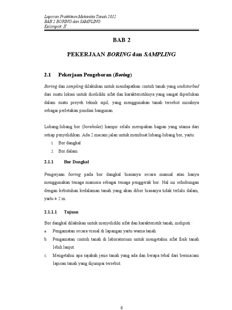Boring Dan Sampling | PDF